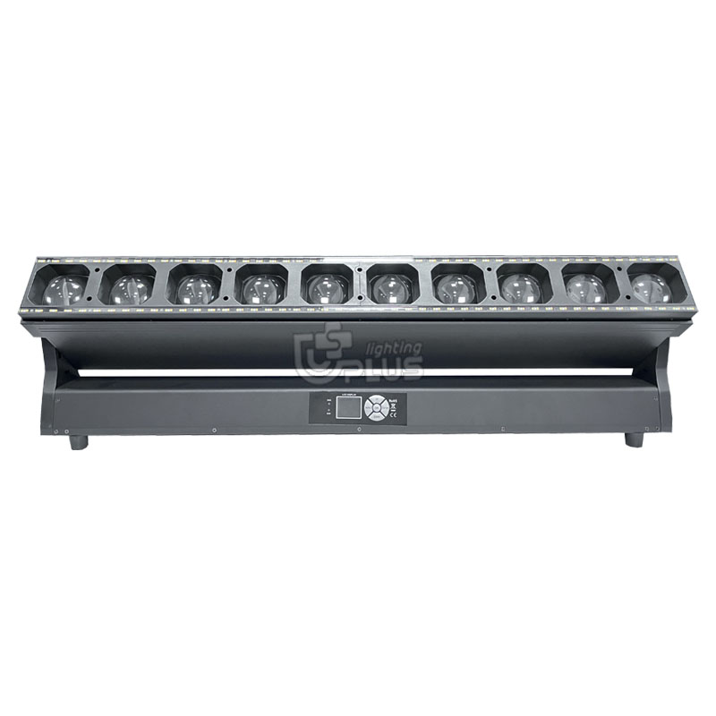 10*60W Pixel zoom bar moving head With strip effect - Uplus Lighting