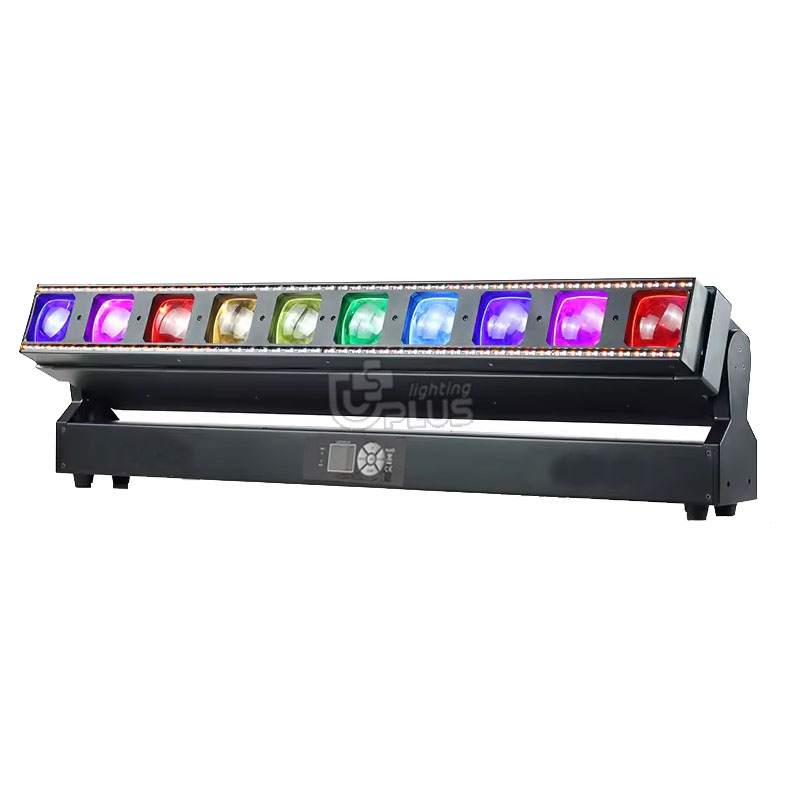 10*60W Pixel zoom bar moving head With strip effect - Uplus Lighting
