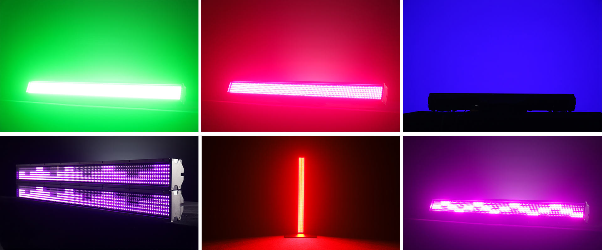 IP65 waterproof 400W Led Link Strobe bar Lights 672 pcs 0.2W RGB Led+224*2W White LED - Uplus ...