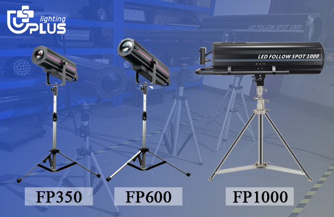 Experience the Power of Uplus Lighting's Follow Spotlights: Three ...
