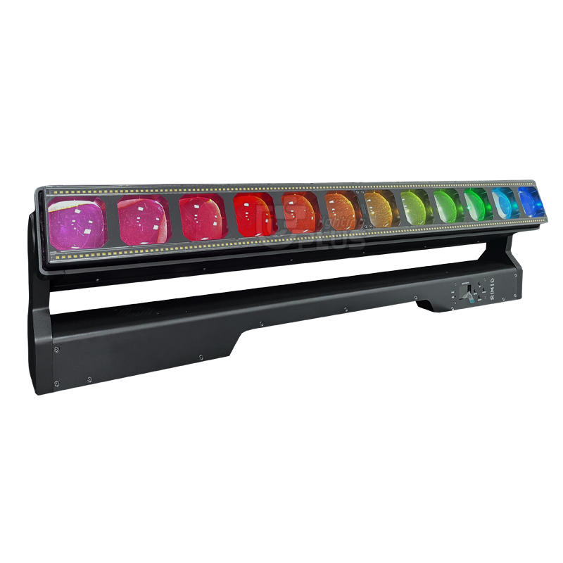MH-1240P 12*40W Pixel zoom bar moving head with strip - Uplus Lighting