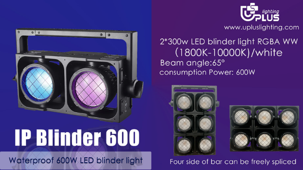 Brand new! Waterproof Two-Eye Splicable Audience light to light up your ...